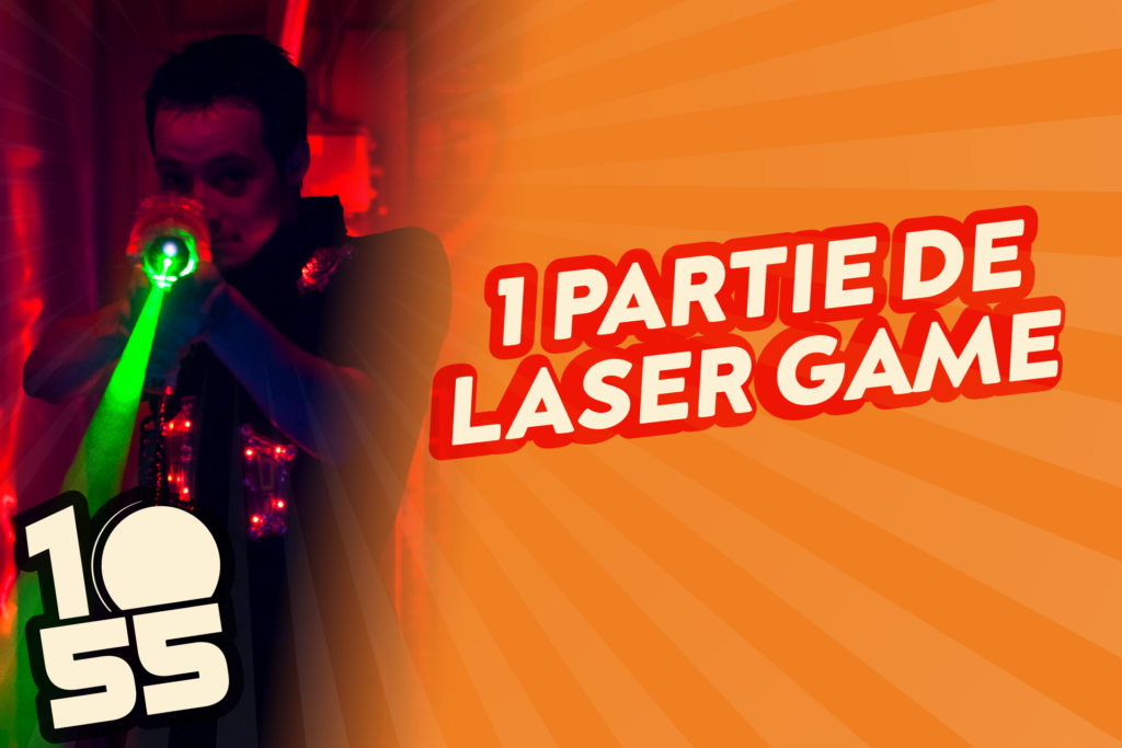 1 partie de laser game - La boutique 1055